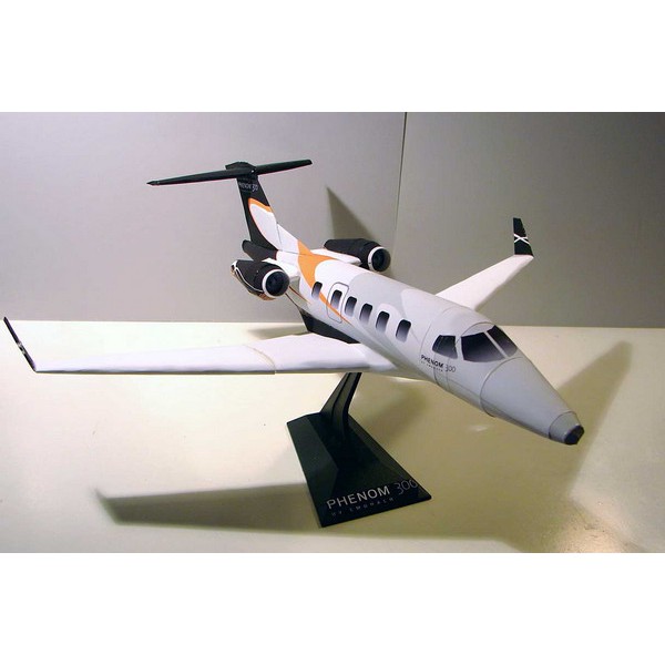 Jual DIY Papercraft pesawat airplane Embraer Phenom 300 | Shopee Indonesia
