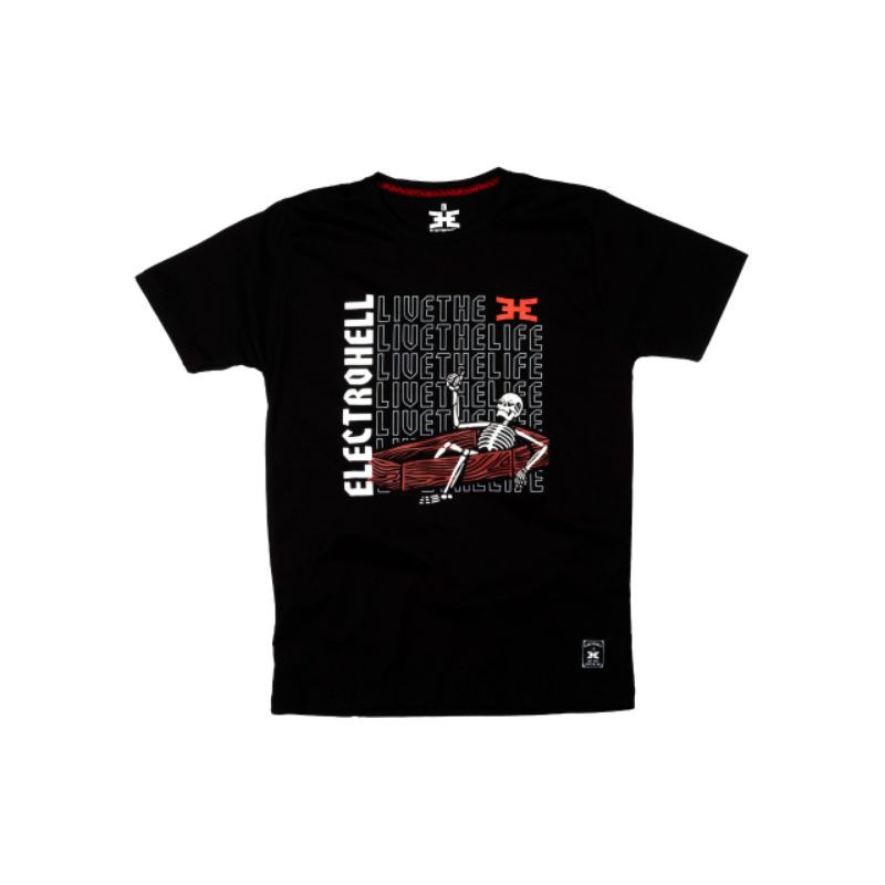 Jual KAOS ELECTROHELL ORIGINAL MTSR CHILLFIN BK | Shopee Indonesia