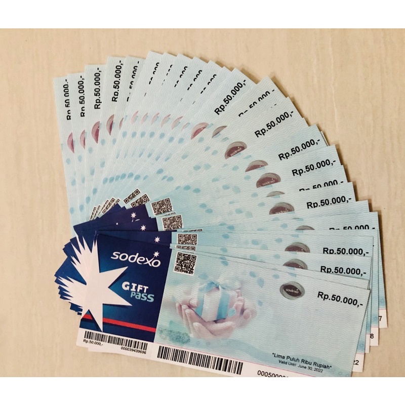 Jual Voucher sodexo gift pass 50 exp 2023 | Shopee Indonesia Jual Voucher sodexo gift pass 50 exp 2023 | Shopee Indonesia