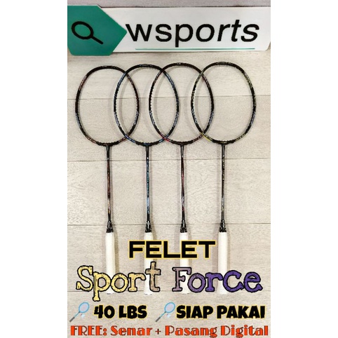 Jual Raket Badminton Felet Sport Force Original | Shopee Indonesia