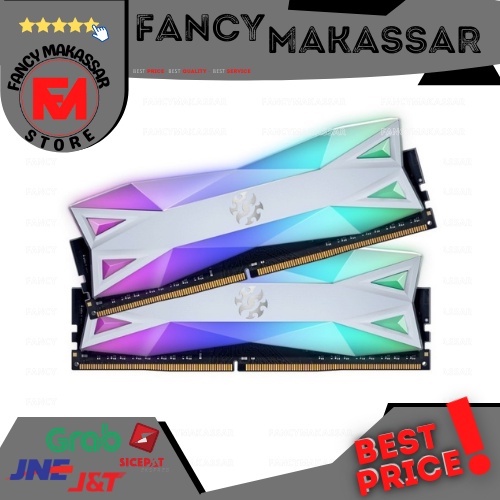 Jual ADATA XPG DDR4 SPECTRIX D60 3200MHz 16GB (2X8GB) Dual Channel WHITE | Shopee Indonesia