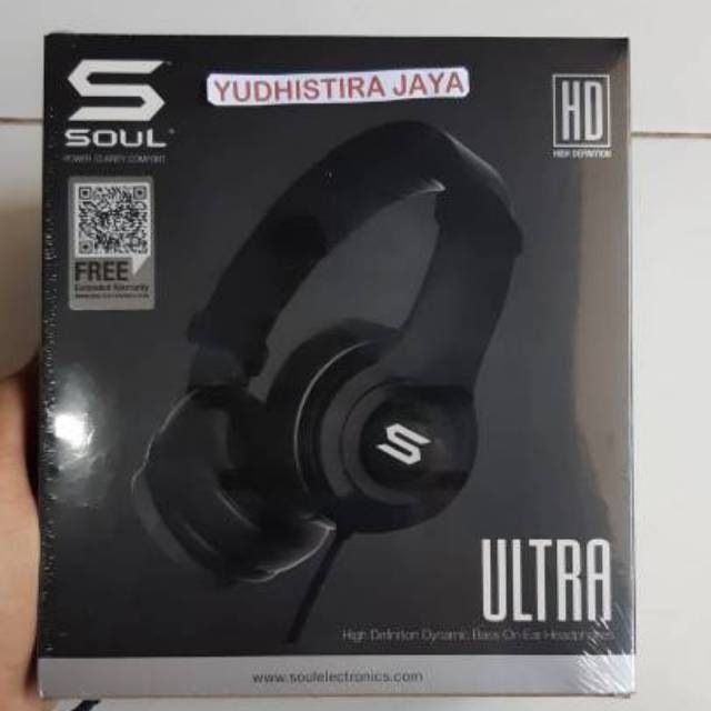 Jual SOUL Ultra 100% Original High Definition Dynamic Bass On-Ear ...