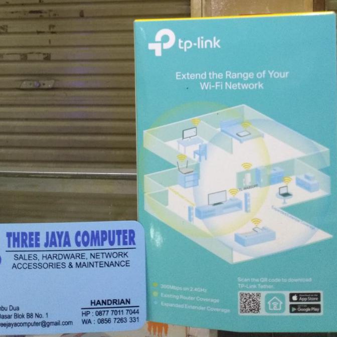 Jual TP-Link 850RE Wifi Extender 300mbps | Shopee Indonesia