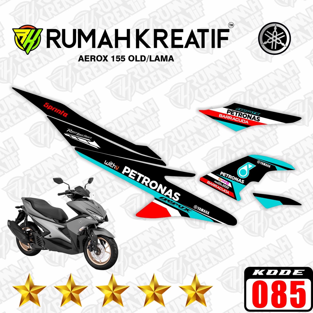 Jual STRIPING AEROX 155 SEMI FULL BODY MotoGP Edition | Shopee Indonesia