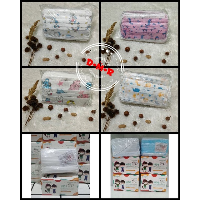 Jual MASKER ANAK 3PLY ISI 50 MOTIF KUDA PONI LITLLE PONY, BTS BT21 ...