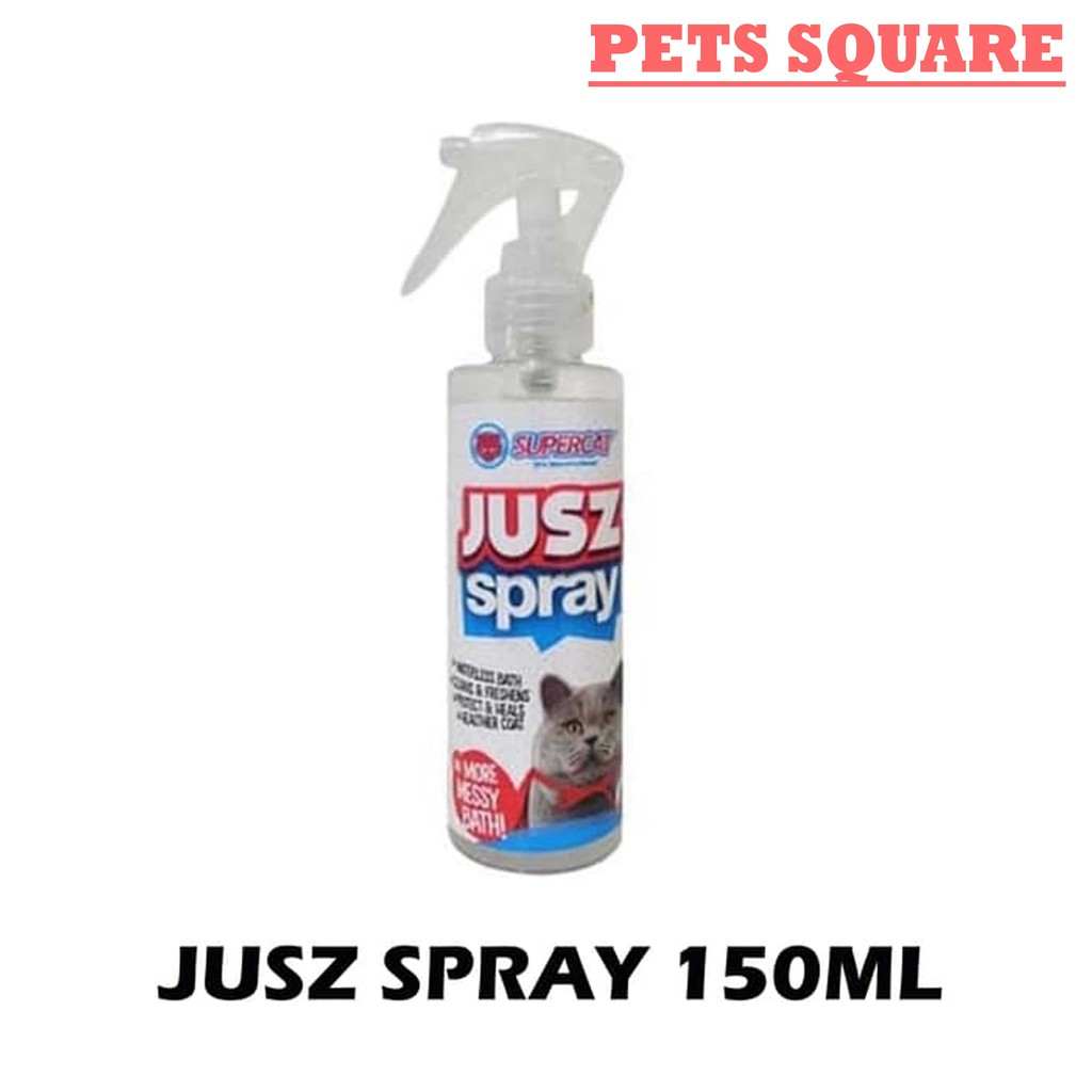Jual Jusz Spray Supercat 150 ml Spray untuk Luka Anti Kutu Jamur ...