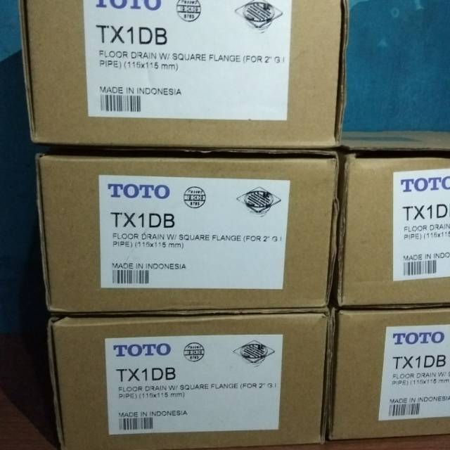 Jual FLOOR DRAIN TOTO TX1DB | Shopee Indonesia
