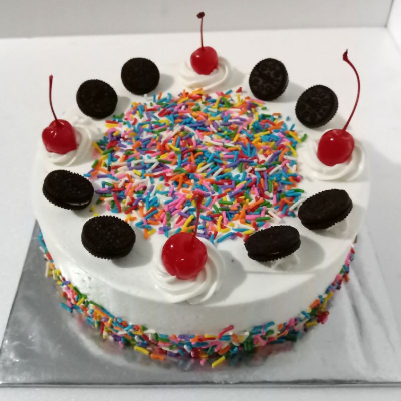 Jual kue tart meses warna-warni/oreo cake | Shopee Indonesia