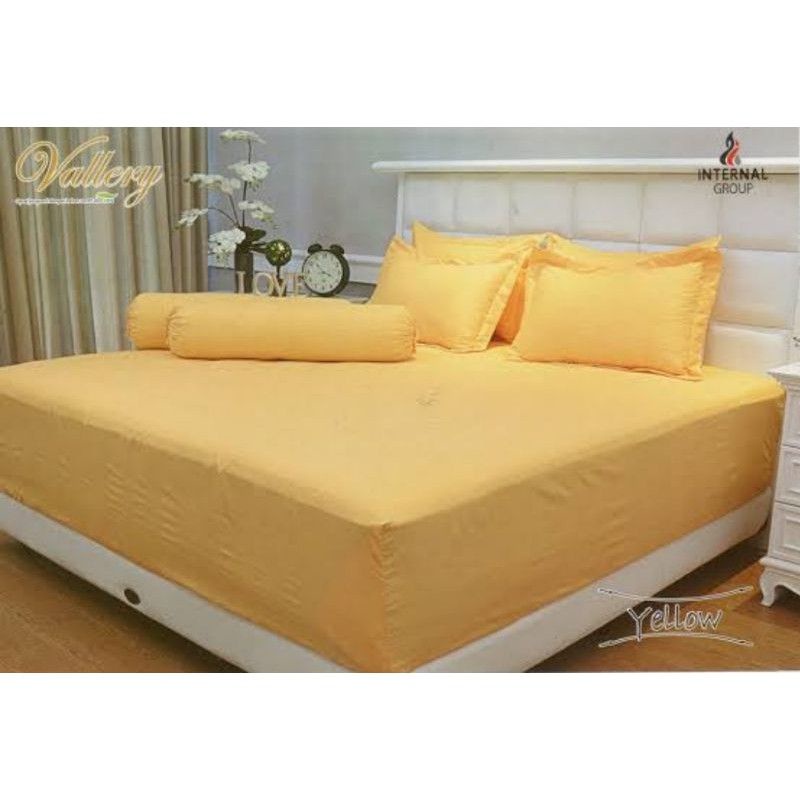 Jual sprei valery internal embos aloevera 180x200 T30 | Shopee Indonesia