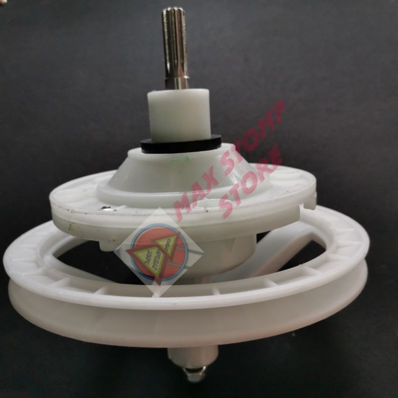 Jual Gear Box Gearbox Girbok AS Gerigi 10 - 35 Pully Besar Mesin Cuci ...