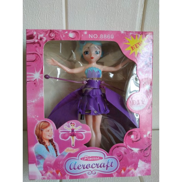 Jual Mainan Remote Control Anak Peri Terbang FROZEN ELSA / Barbie ...