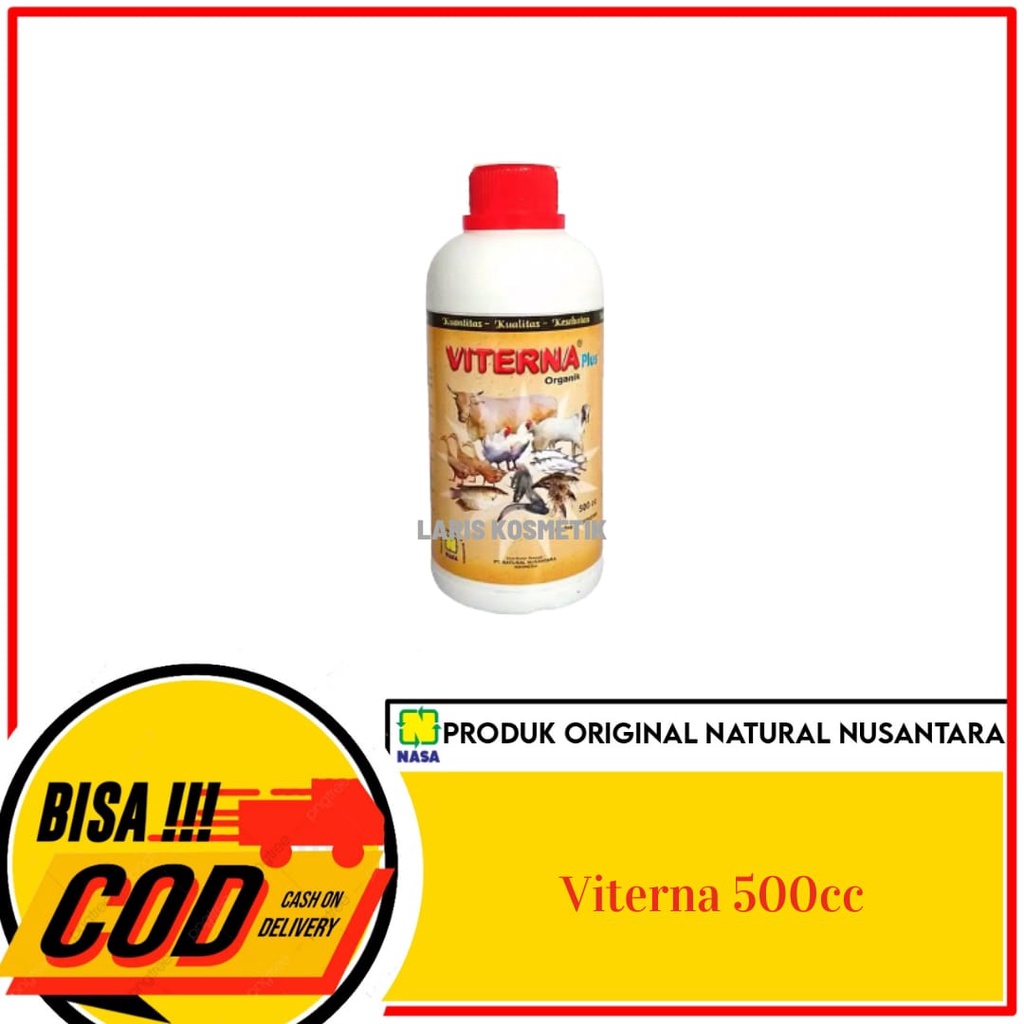Jual VITERNA / VITERNA NASA ORGANIK 500 cc / VITERNA PLUS / VITERNA ...