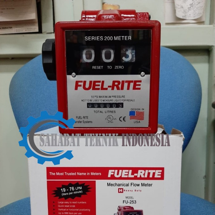 Jual Oil Flow Meter Fuel-Rite Series 200 Meter 3 Digit Size 1 inch ...