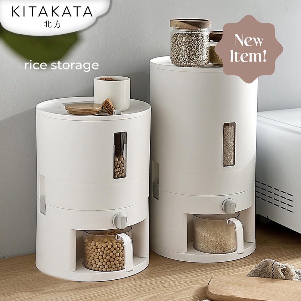 Jual KITAKATA GOHAN Rice Container Tempat Penyimpanan Beras Nordic ...