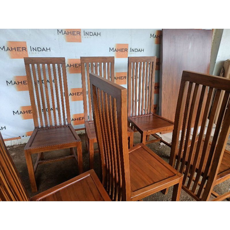 Jual Meja Makan Minimalis Balero Kayu Jati | Shopee Indonesia