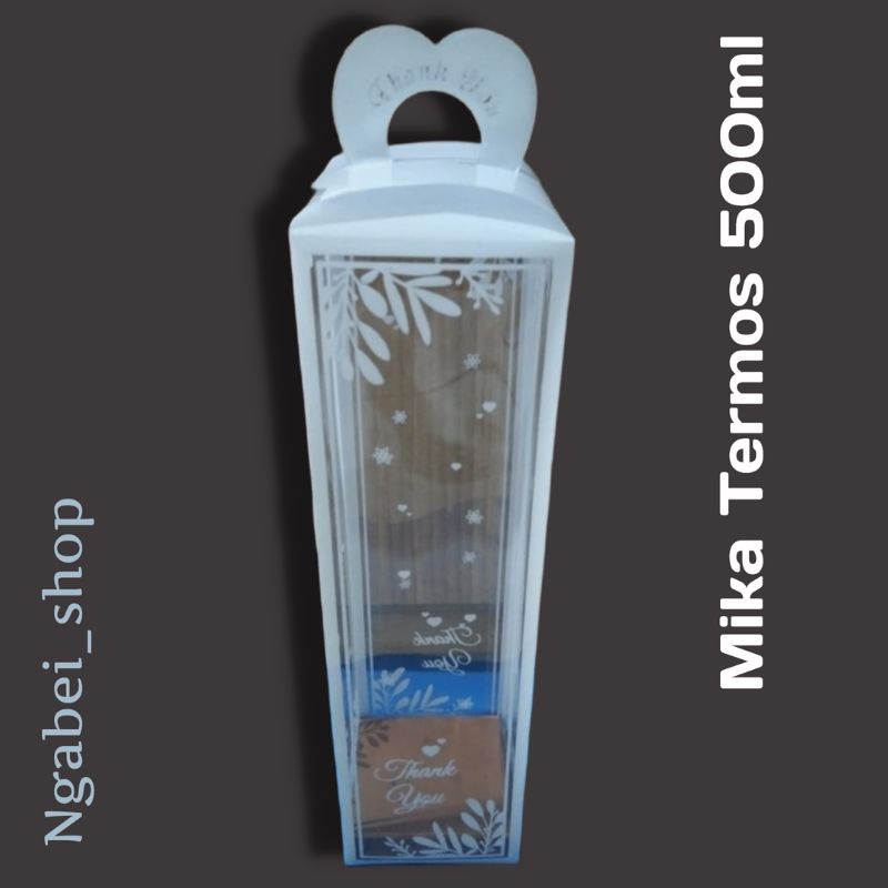 Jual Box Mika Ukuran 6,5x6,5x23cm - Mika Kemasan BOTOL THERMOS | Shopee ...