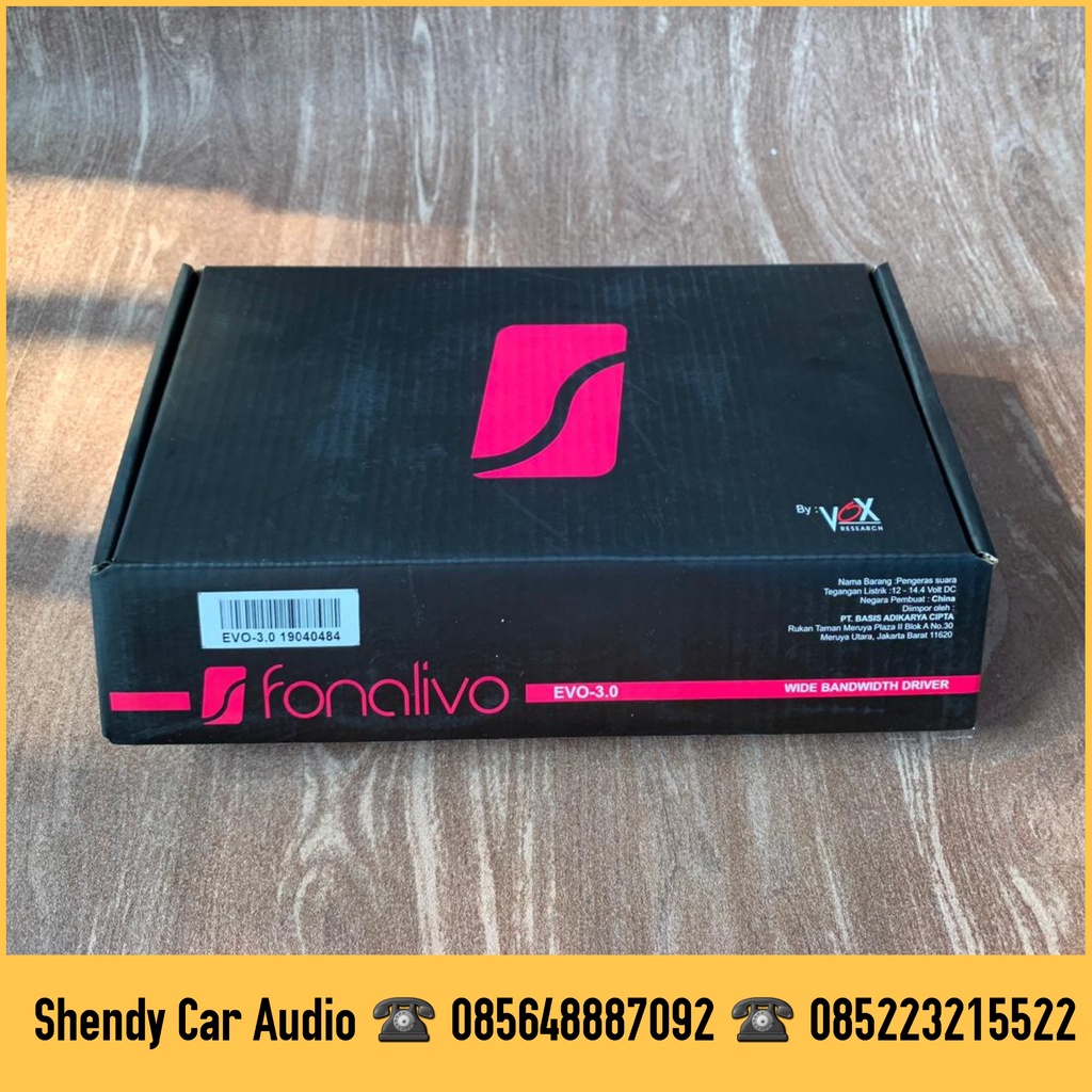 Jual Speaker Midrange Fonalivo EVO 3.0 by Vox Research | Shopee Indonesia