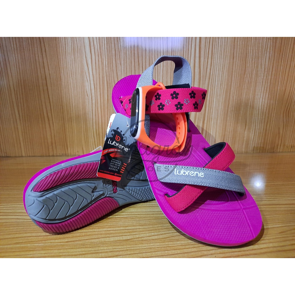 Jual LUBRENE SANDAL GUNUNG ANAK BERHADIAH JAM TANGAN TERBARU!! ANIKA-LT ...