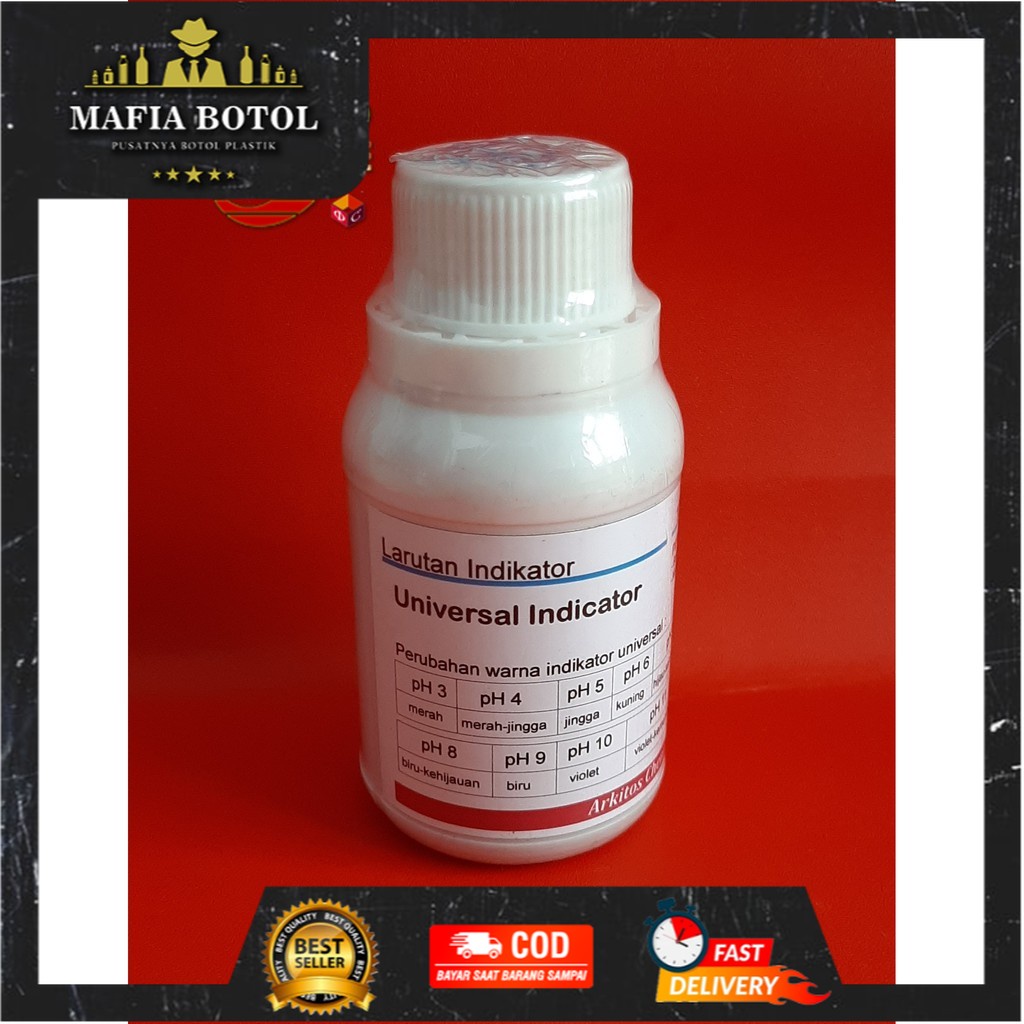 Jual Larutan Universal Indikator 3 - 11pH | pH Universal Indikator ...
