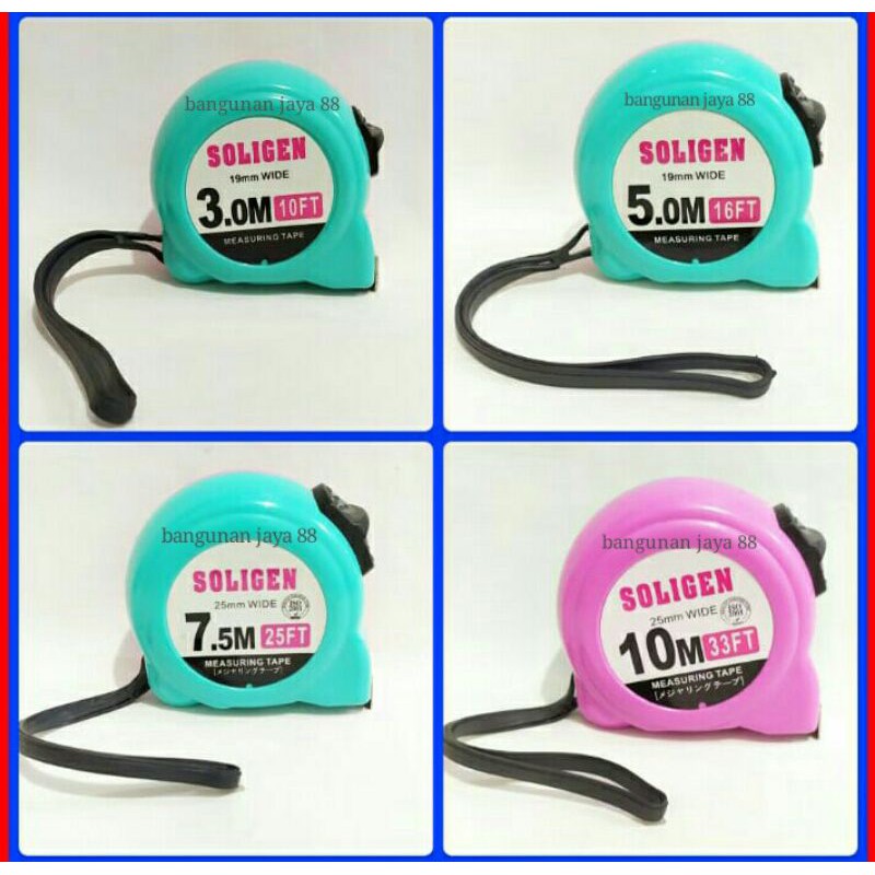 Jual METERAN SOLIGEN 3M 5M 7.5M 10M/METERAN TUKANG/METERAN BAGUS MURAH ...