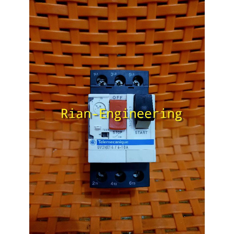 Jual Motor Circuit Breaker GV2ME14 6-10A Telemecanique Schneider (no ...