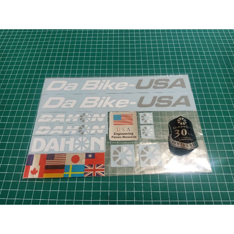 Jual stiker dan emblem sepeda dahon da bike USA | Shopee Indonesia