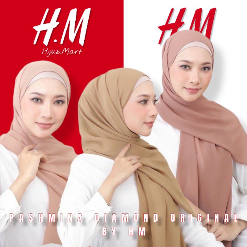 Jual Pashmina Diamond Premium Original / Pasmina Diamond Sabyan ...