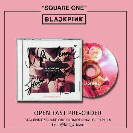 Jual BLACKPINK - SQUARE ONE REPLICA PROMO ALBUM , BLACKPINK ALBUM ...