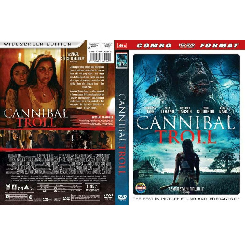 Jual dvd Cannibal Troll {OD DTS R1} {horror} {Georgina Jane, Zuza ...