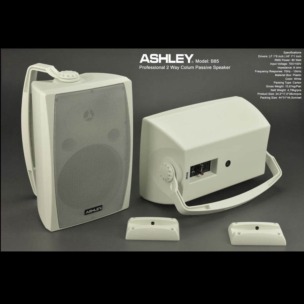 Jual Speaker Pasif Ashley B 85 Original Monitor B85 Passive 8 inch ...