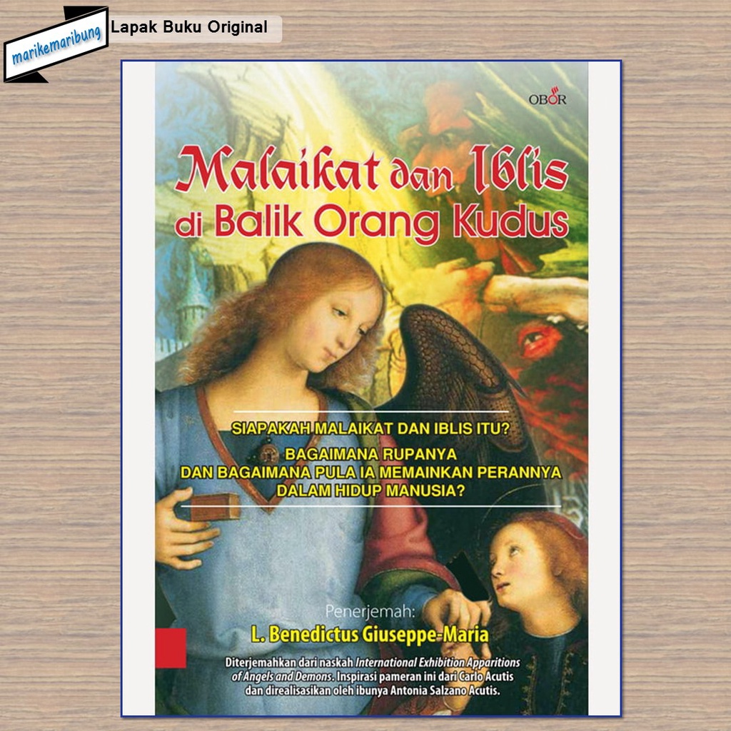 Jual Buku Malaikat dan Iblis di Balik Orang Kudus | Shopee Indonesia