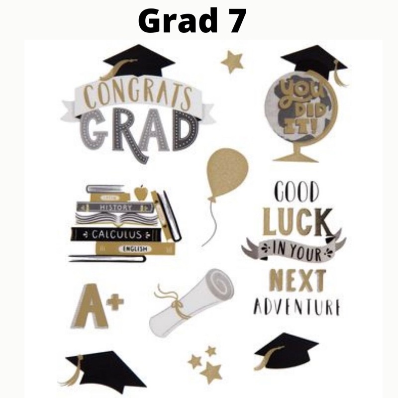 Jual Sticker Graduation Stiker Kelulusan Sticker Wisuda 2022 Aesthetic ...