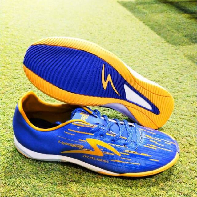 Jual Specs Accelerator Lightspeed Reborn IN Blue Gold Reflex | Shopee ...