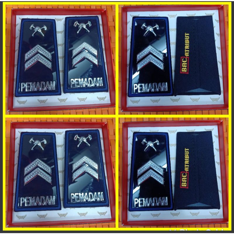 Jual PANGKAT PDH DAMKAR GOLONGAN II B MIKA PANGKAT PEMADAM KEBAKARAN ...