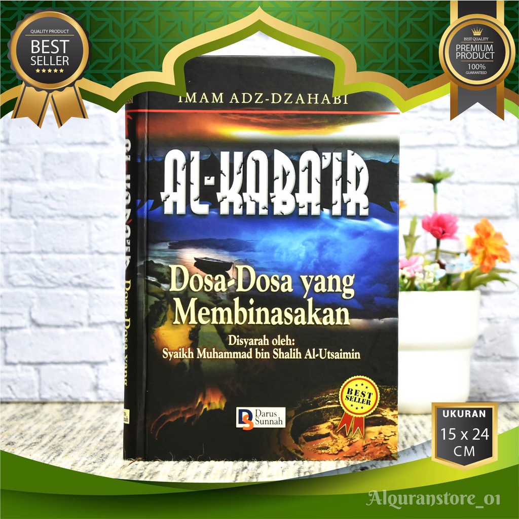 Jual Buku Islam Hard Cover - Al Kabair Dosa Dosa yang Membinasakan ...