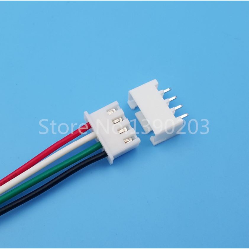 Jual 4Pin Single End JST XH Pitch 2.54mm 15cm 24AWG Wire To Board Connector Baterai lipo 3S 4P 4 ...