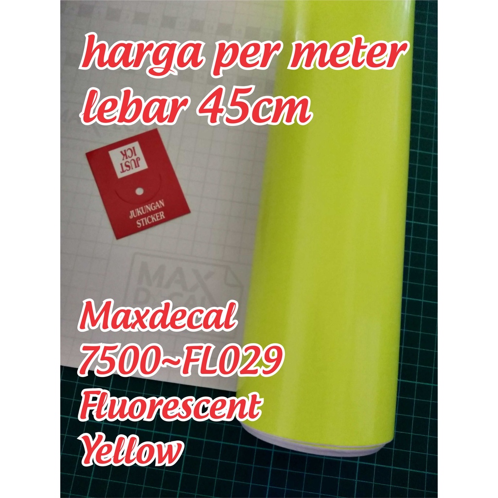 Jual Stiker Max Decal Kuning Stabillo - Sticker Vinyl Maxdecal ...