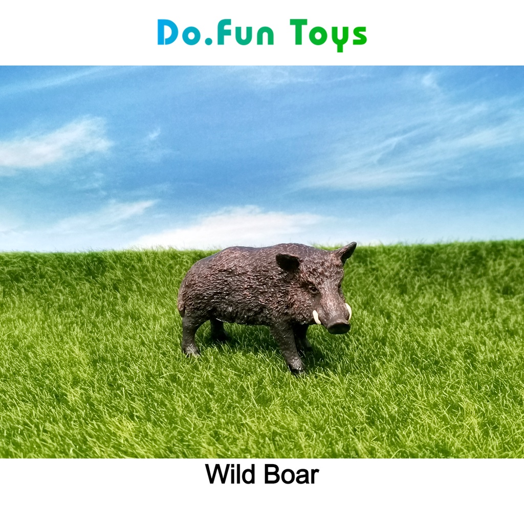Jual Animal Figurine | WILD BOAR / Mainan Miniatur Babi Hutan | Shopee ...