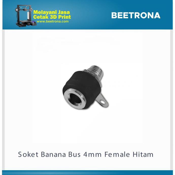 Jual Soket Banana Socket Steker Bus 4mm Female Binding Hitam beetron65 ...