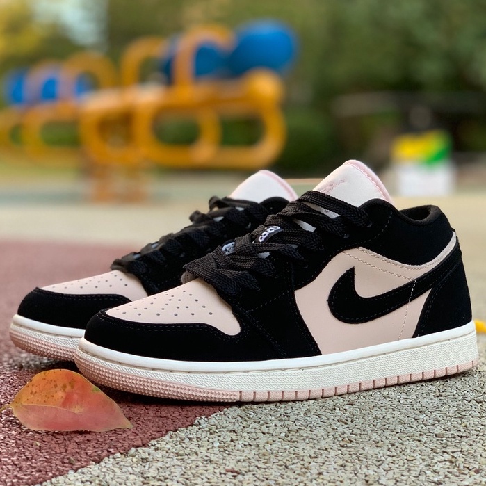 Jual Sepatu Nike Air Jordan 1 Low Guava Ice Black Pink Hitam Premium ...