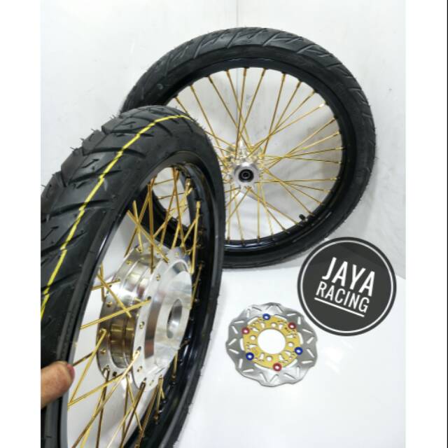 Jual Velg Model TK ring 17 Lebar 160 140 Mio J - Mio Smile - Fino - Xride plus ban fdr sepaket ...