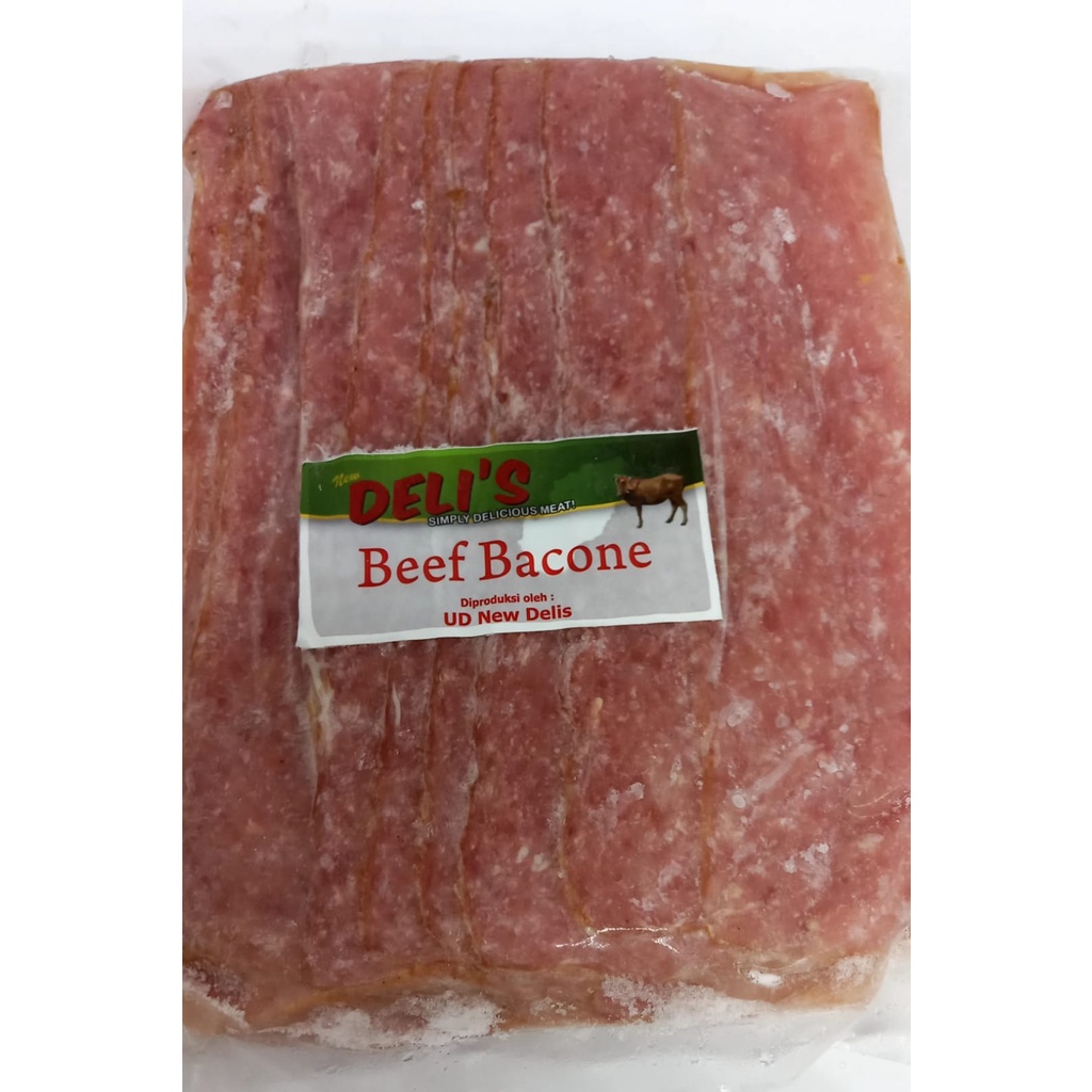 Jual Deli's Beef Bacon 500 Gr | Shopee Indonesia