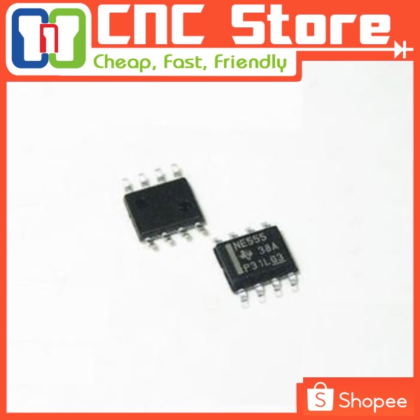 Jual [ICS-0034] NE555 SOP8 SOP-8 SMD 555 CLOCK TIMER OSCILLATOR IC | Shopee Indonesia