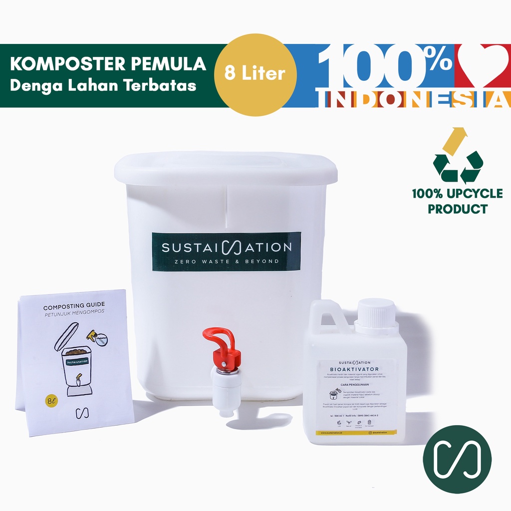 Jual Sustaination Ember Komposter Mini 8 L | Shopee Indonesia