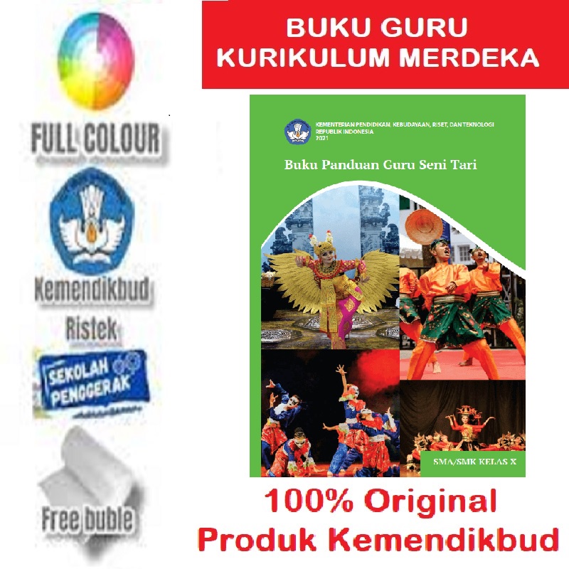 Jual Buku Panduan Guru Seni Tari SMA Kelas X Kurikulum Merdeka Kemendikbud | Shopee Indonesia