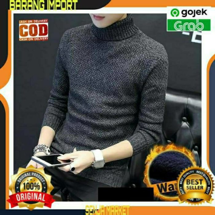 Jual SWEATER SWEETER SWITER SUITER SUWITER SWETER TURTLENECK TURTLE ...