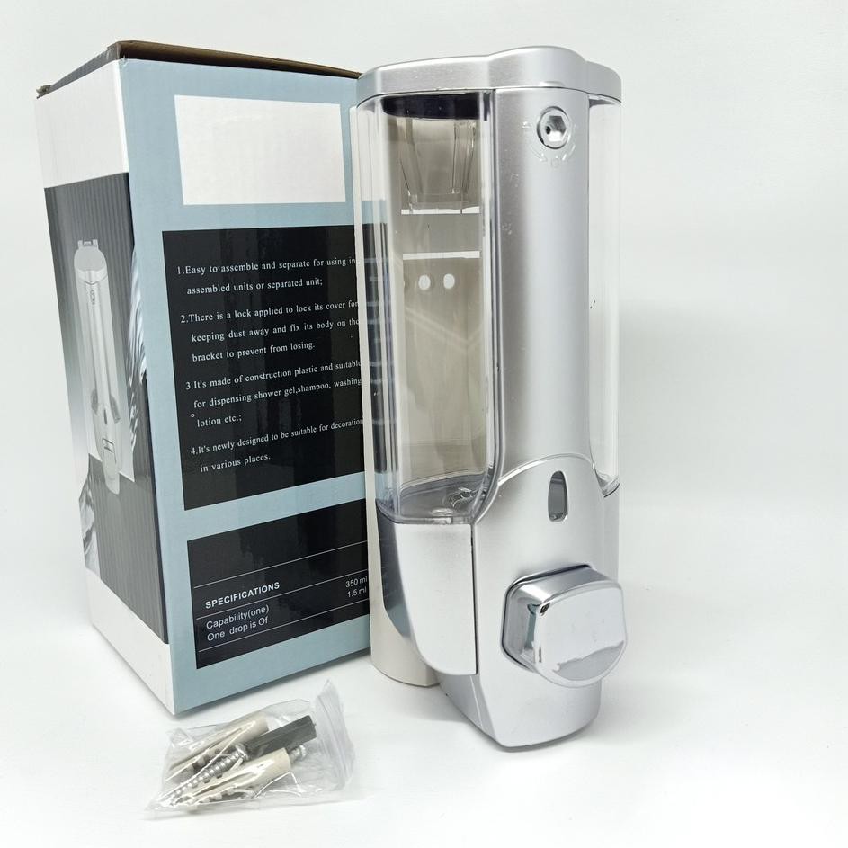 Jual Dispenser Sabun Cair Single / Tempat Sabun Cair 1 Tabung | Shopee ...