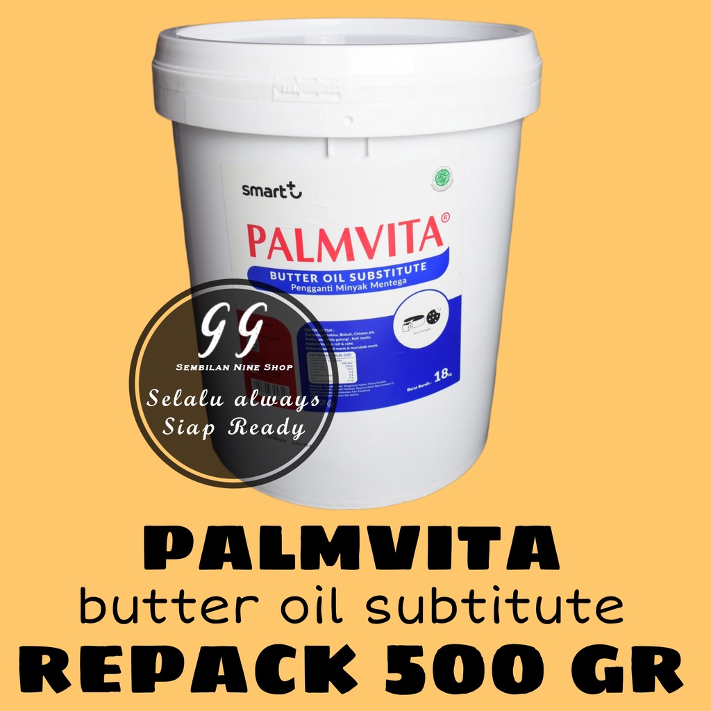 Jual Palmvita BOS 500 Gram BUTTER OIL SUBSTITUTE Pengganti Minyak ...