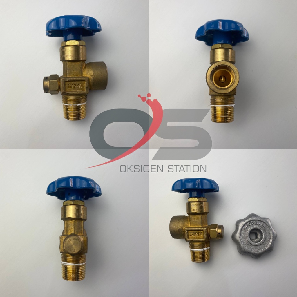 Jual Kran Tabung Oksigen / Valve Oksigen / Oxygen Valve | Shopee Indonesia