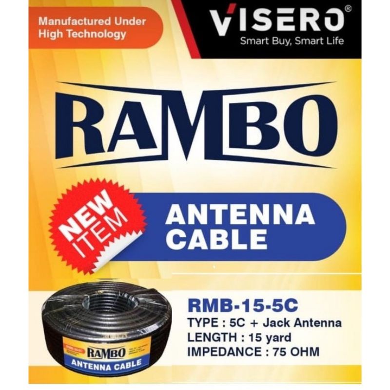 Jual KABEL ANTENA 15 M RAMBO RMB-15-5C | Shopee Indonesia